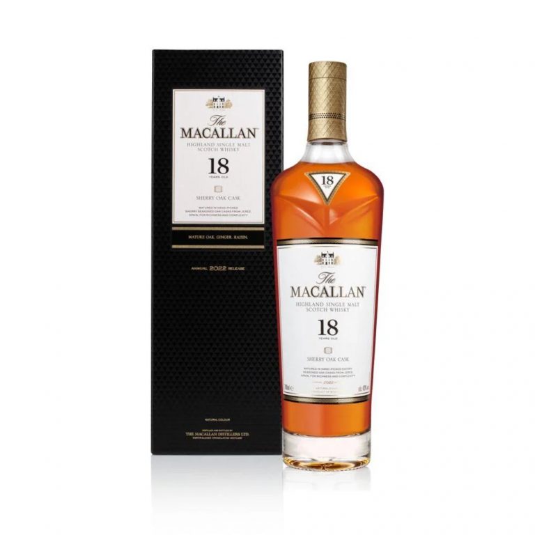 Macallan 18 Y Old Sherry Oak Single Malt Whisky