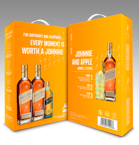 Johnnie Walker GOLD Label Reserve Combo Pack - Diageo Released